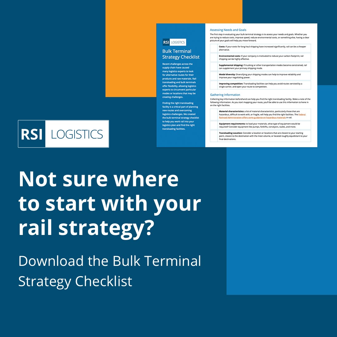 RSI Logistics, Inc. on LinkedIn: Free Download: Bulk Terminal Strategy ... RSI Logistics, Inc. on LinkedIn: Free Download: Bulk Terminal Strategy ...