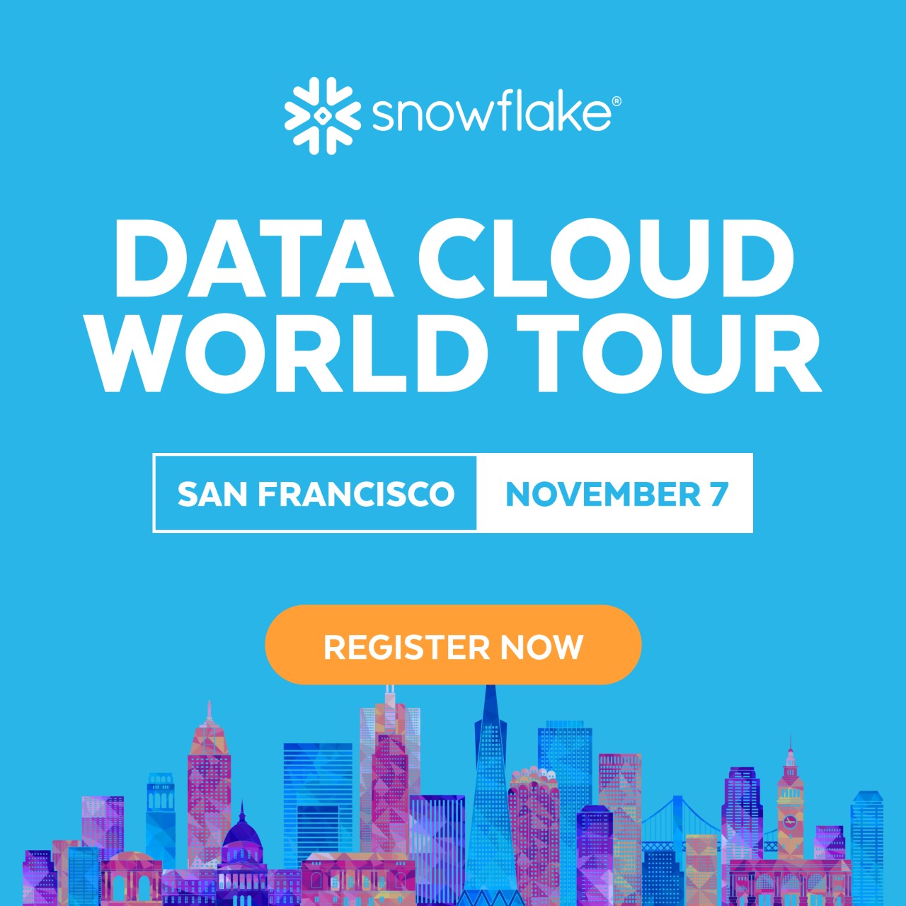 Snowflake on LinkedIn: Data Cloud World Tour San Francisco | Snowflake Snowflake on LinkedIn: Data Cloud World Tour San Francisco | Snowflake
