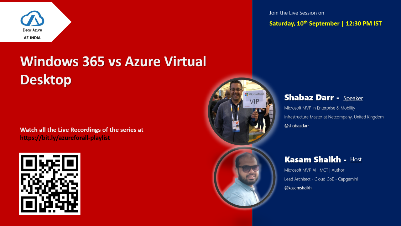 Windows 365 vs Azure Virtual Desktop - Azure AI for All Series ... Windows 365 vs Azure Virtual Desktop - Azure AI for All Series ...
