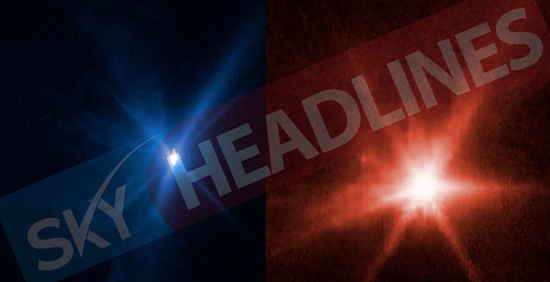 James Webb Space Telescope And Hubble Telescope Captures DART Asteroid ... James Webb Space Telescope And Hubble Telescope Captures DART Asteroid ...
