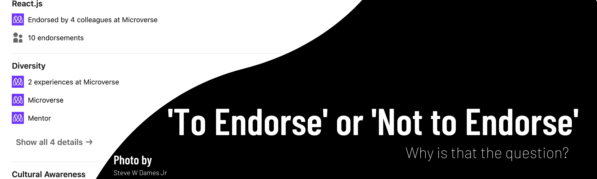 ‘To Endorse’ or ‘Not to Endorse’? ‘To Endorse’ or ‘Not to Endorse’?