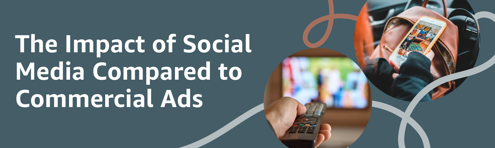 The impact of social media compared to commercial ads The impact of social media compared to commercial ads
