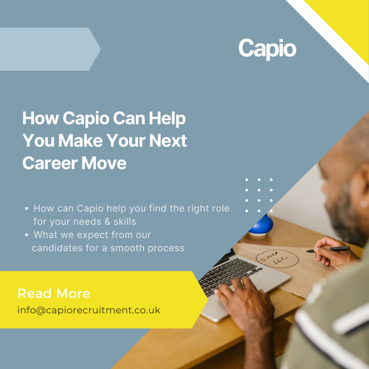 How Capio Can Help You Make Your Next Career Move How Capio Can Help You Make Your Next Career Move