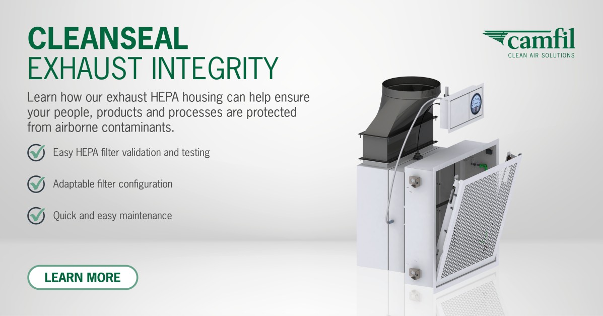 Camfil on LinkedIn: Premium terminal HEPA filter housing | Camfil Camfil on LinkedIn: Premium terminal HEPA filter housing | Camfil