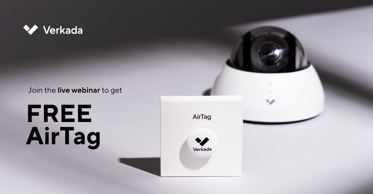 Verkada on LinkedIn: Attend Tuesday's Webinar & Get a Branded AirTag ... Verkada on LinkedIn: Attend Tuesday's Webinar & Get a Branded AirTag ...
