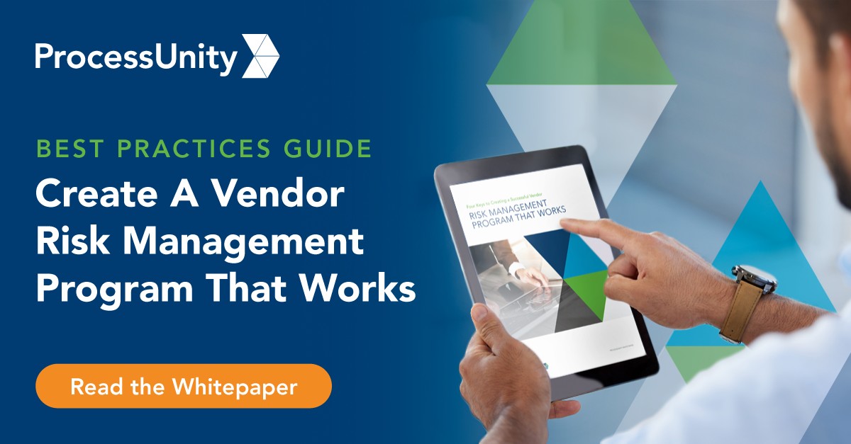 ProcessUnity on LinkedIn: Guide: Four Keys to a Vendor Risk Management ... ProcessUnity on LinkedIn: Guide: Four Keys to a Vendor Risk Management ...
