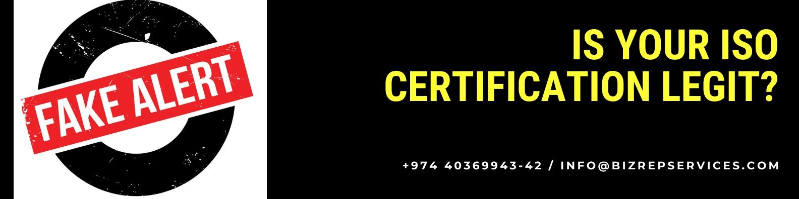 Is your ISO Certification legit? Is your ISO Certification legit?