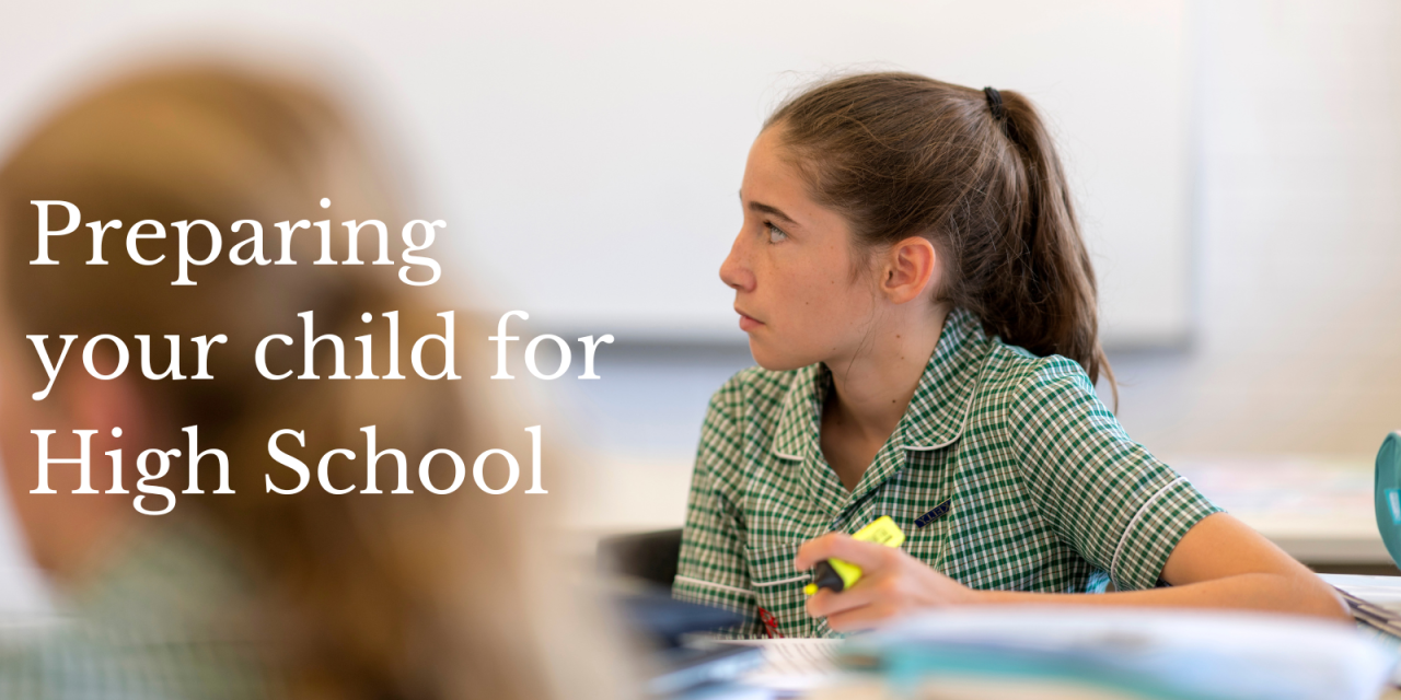 Preparing Your Child For High School Preparing Your Child For High School