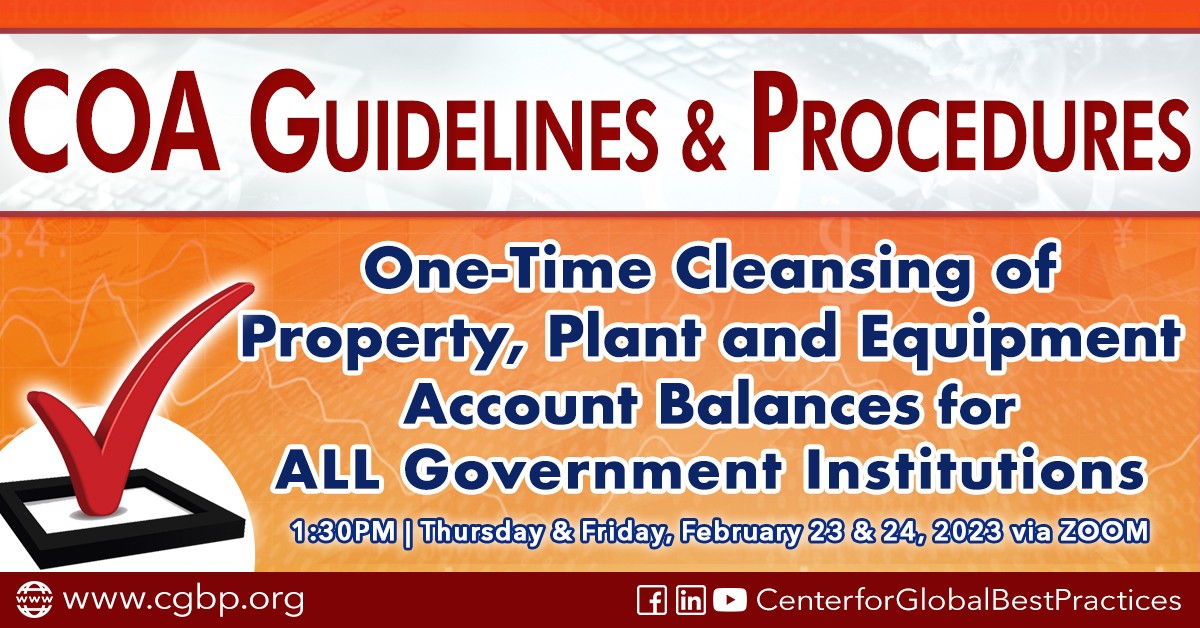 Learn How to Comply with COA Circular No. 2020-006! Learn How to Comply with COA Circular No. 2020-006!