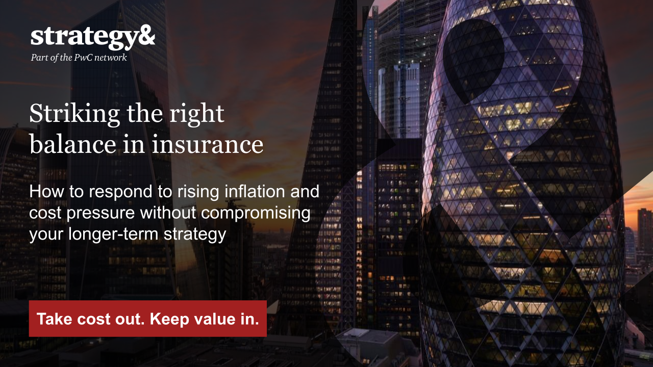 Striking the right balance in Insurance Striking the right balance in Insurance