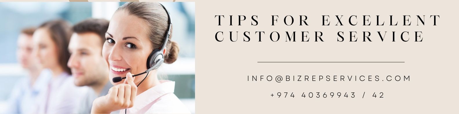 Tips for excellent Customer Service Tips for excellent Customer Service