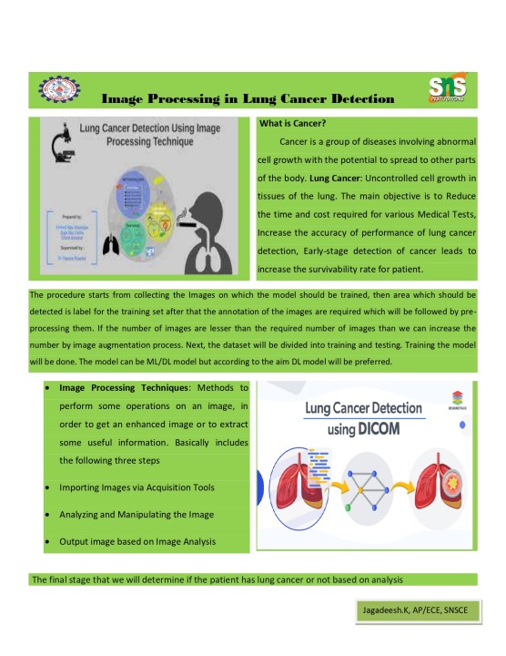 Image Processing in Lung Cancer Detection Image Processing in Lung Cancer Detection