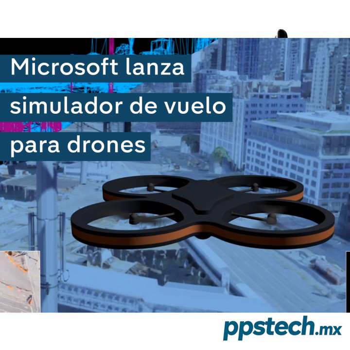 Microsoft lanza proyecto para entrenar drones Microsoft lanza proyecto para entrenar drones