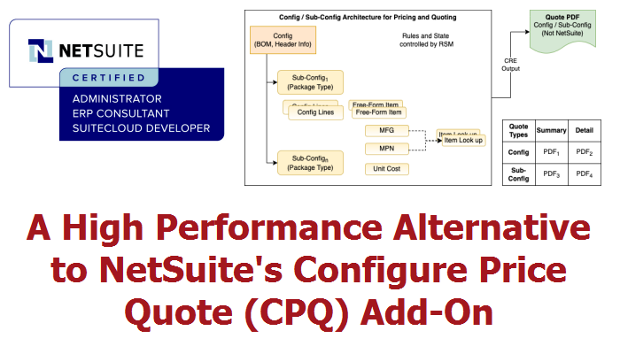 A High-Performance Alternative to NetSuite's Configure Price Quote (CPQ ... A High-Performance Alternative to NetSuite's Configure Price Quote (CPQ ...