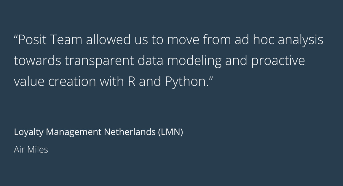 Thomas Wouters on LinkedIn: Posit Team | All-In-One Solution for Open ... Thomas Wouters on LinkedIn: Posit Team | All-In-One Solution for Open ...