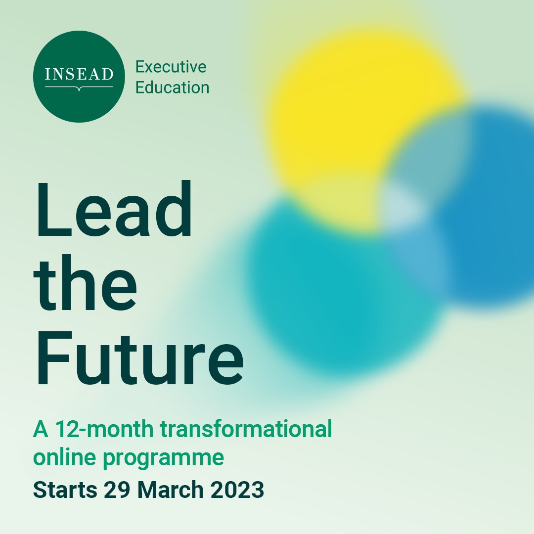INSEAD Executive Education op LinkedIn: INSEAD LEAD the Future | A 12 ... INSEAD Executive Education op LinkedIn: INSEAD LEAD the Future | A 12 ...