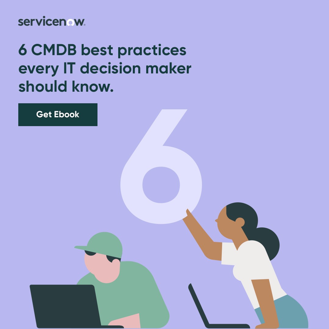 ServiceNow on LinkedIn: Six steps to a CMDB with business value. ServiceNow on LinkedIn: Six steps to a CMDB with business value.