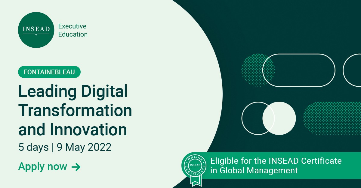 INSEAD Executive Education على LinkedIn: INSEAD Leading Digital ... INSEAD Executive Education على LinkedIn: INSEAD Leading Digital ...