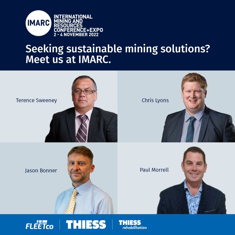 Thiess on LinkedIn: #IMARC #thiess Thiess on LinkedIn: #IMARC #thiess